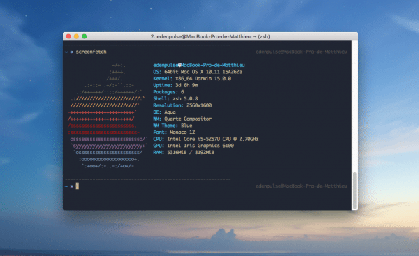 Pimp My Terminal sous macOS